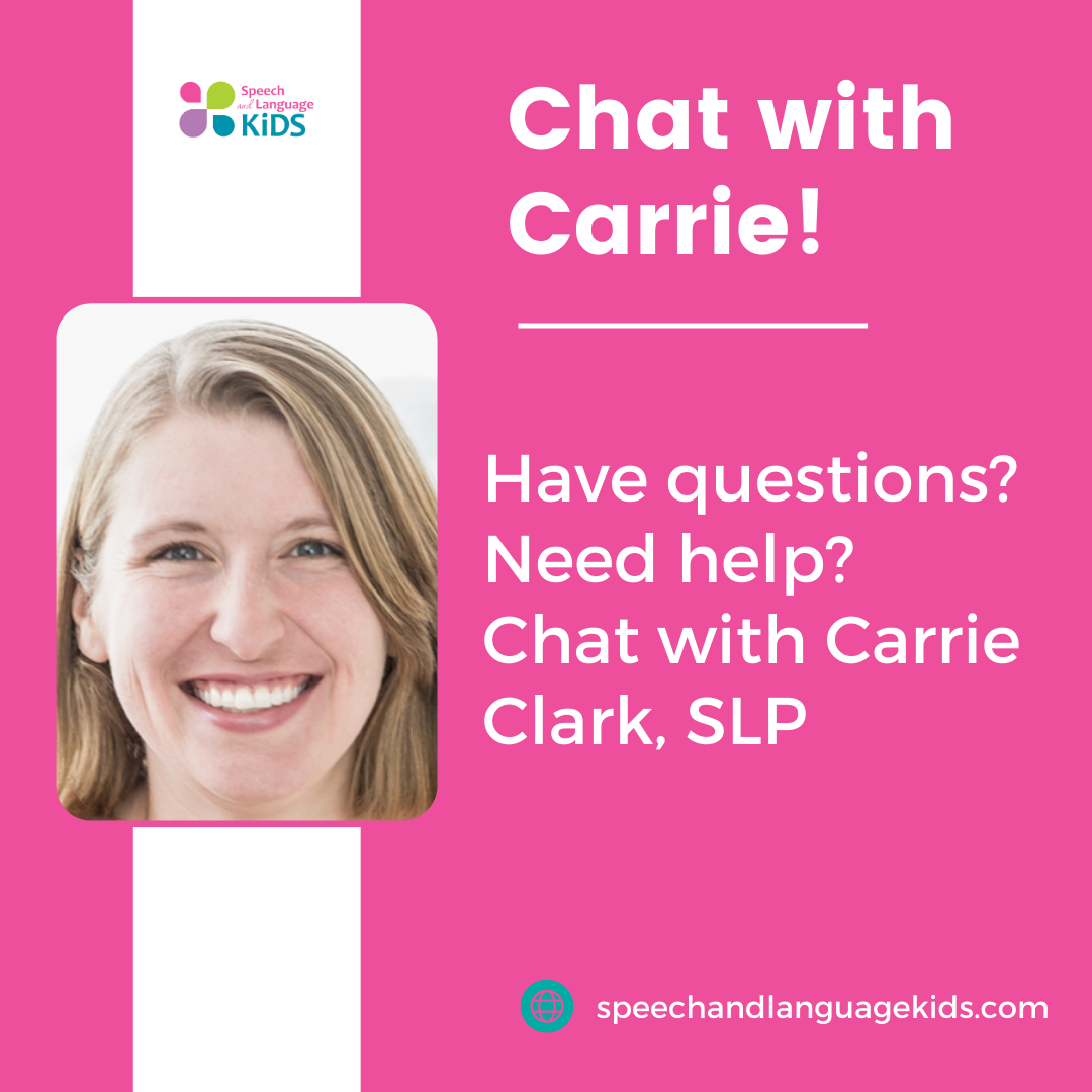 Chat with Carrie - Speech And Language Kids